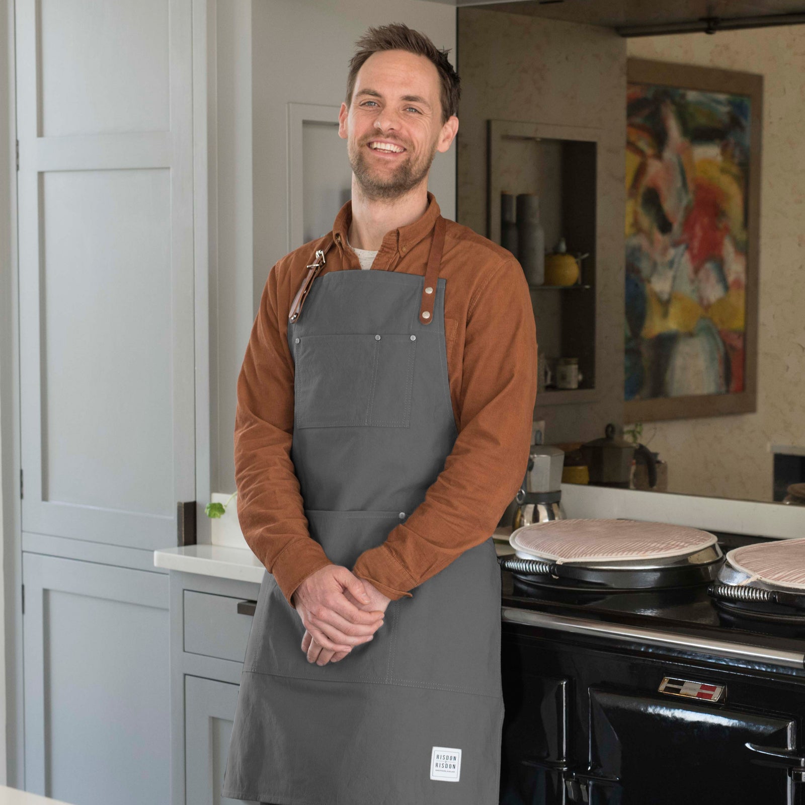 British Canvas and Leather Apron - Risdon & Risdon