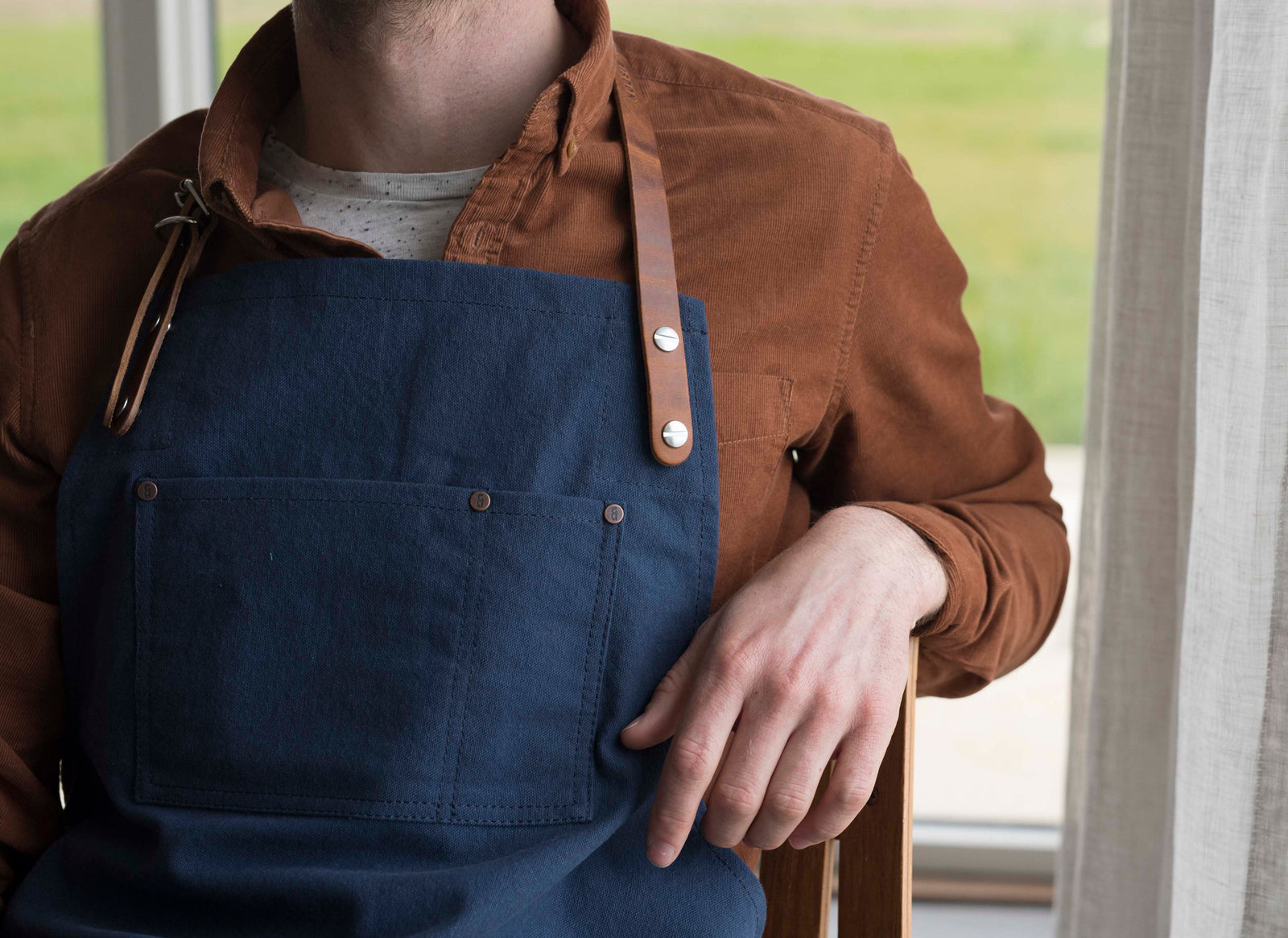 British Canvas and Leather Apron - Risdon & Risdon